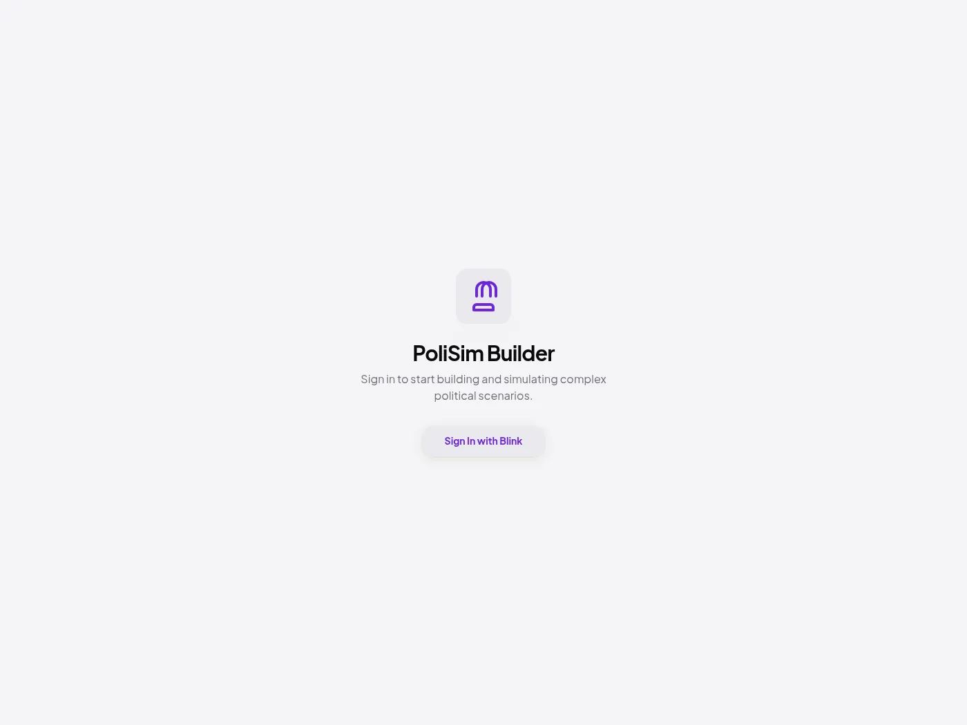 PoliSim Builder