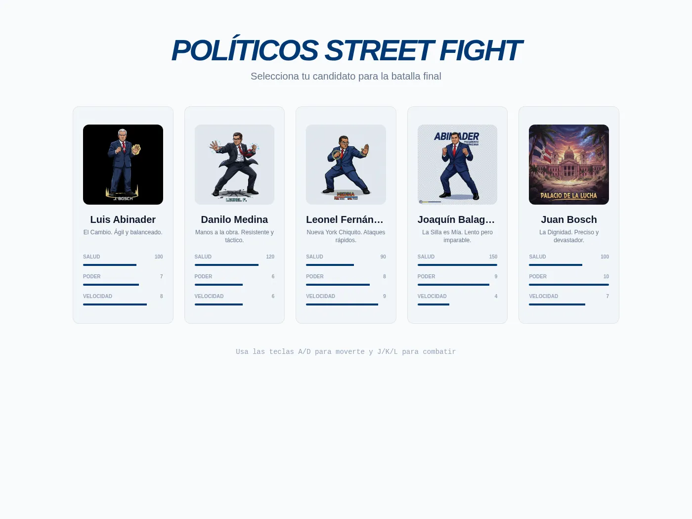 Políticos Street Fight