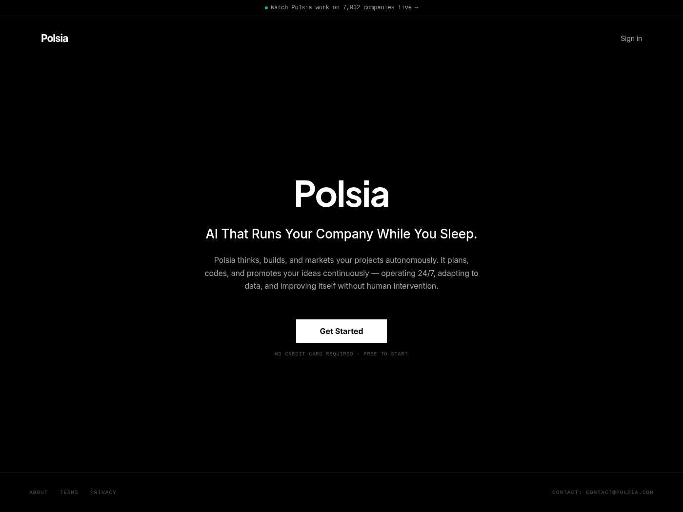 Polsia AI Clone