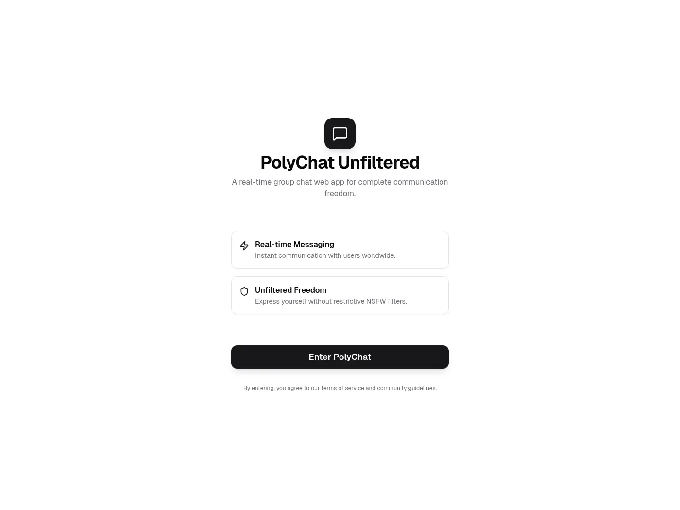 PolyChat Clone Unfiltered