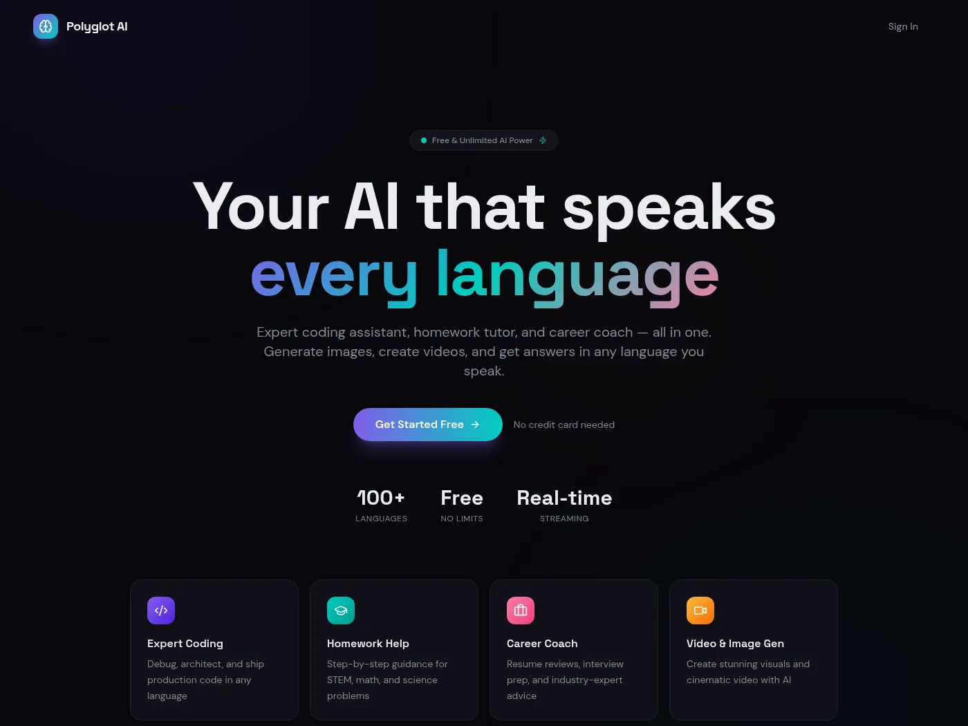 Polyglot AI Assistant