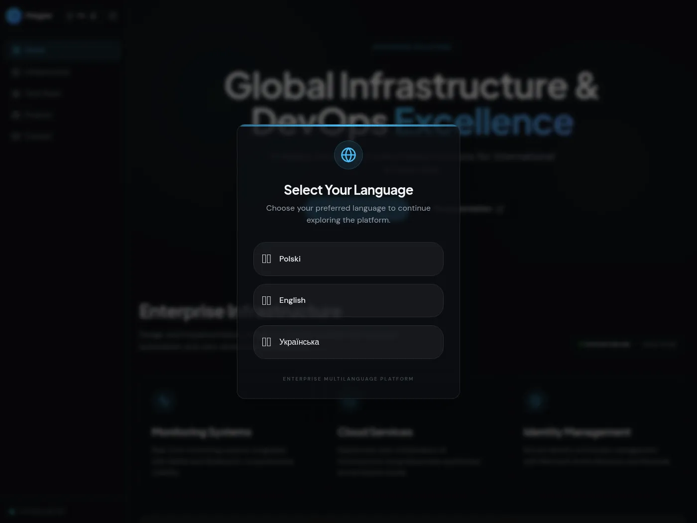Polyglot Glass Web