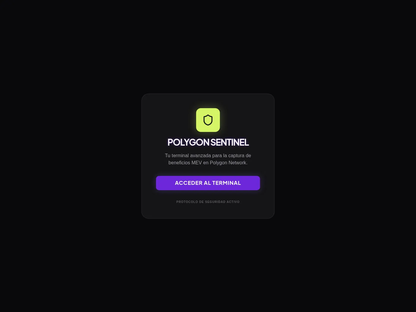 Polygon MEV Bot App