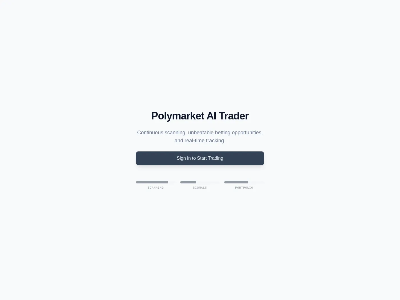 Polymarket AI Trader