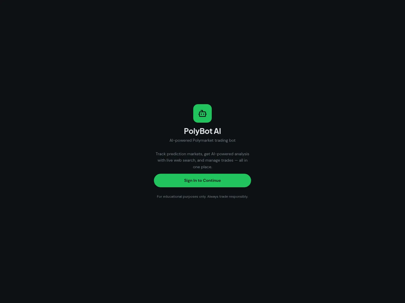 Polymarket Trading Bot