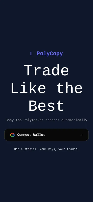 Polymarket Copy Trader