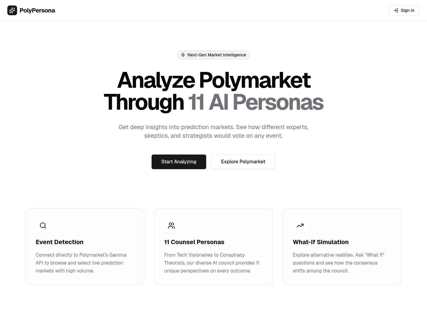 PolyPersona Insight
