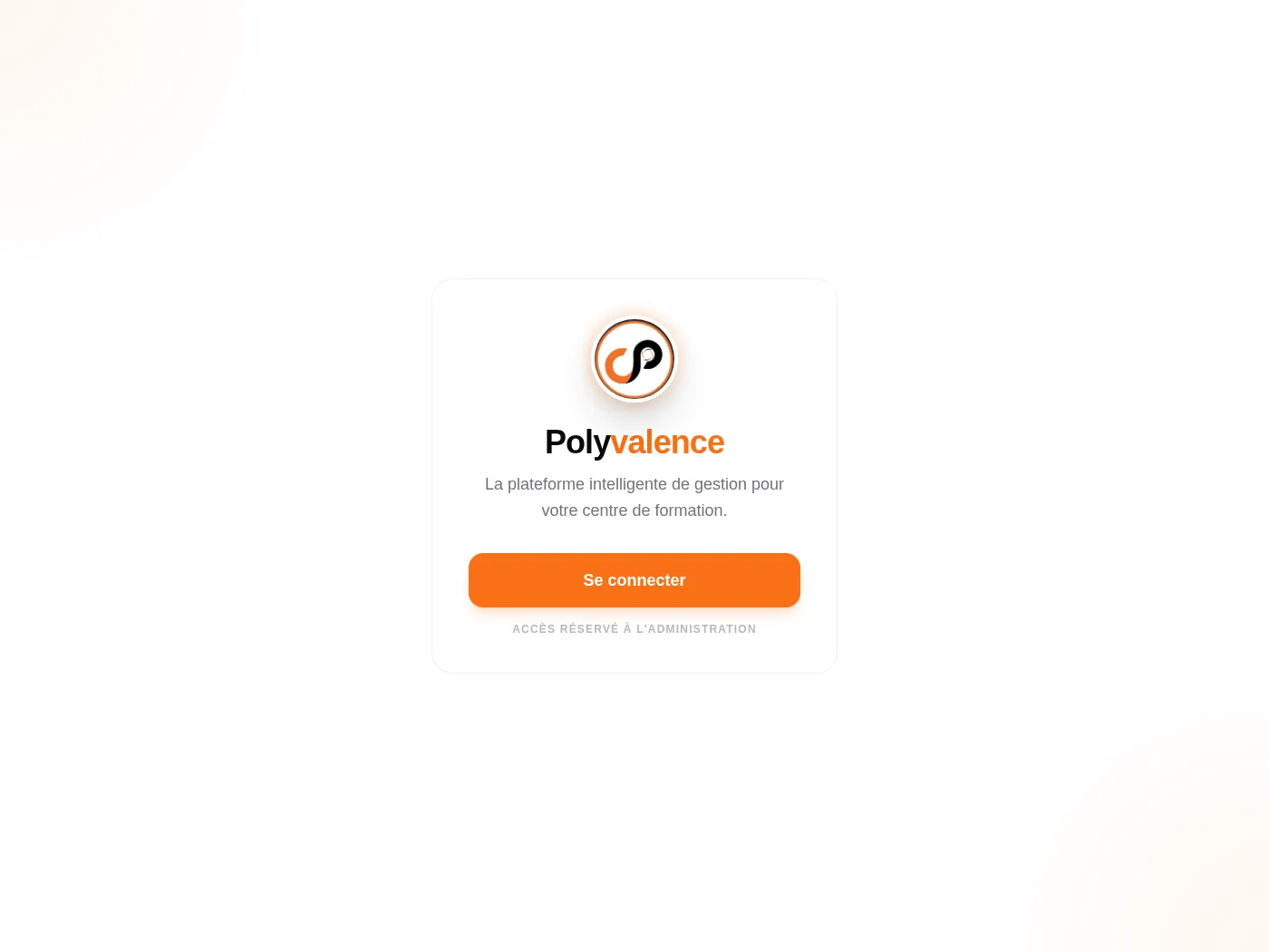 Polyvalence Centre Manager