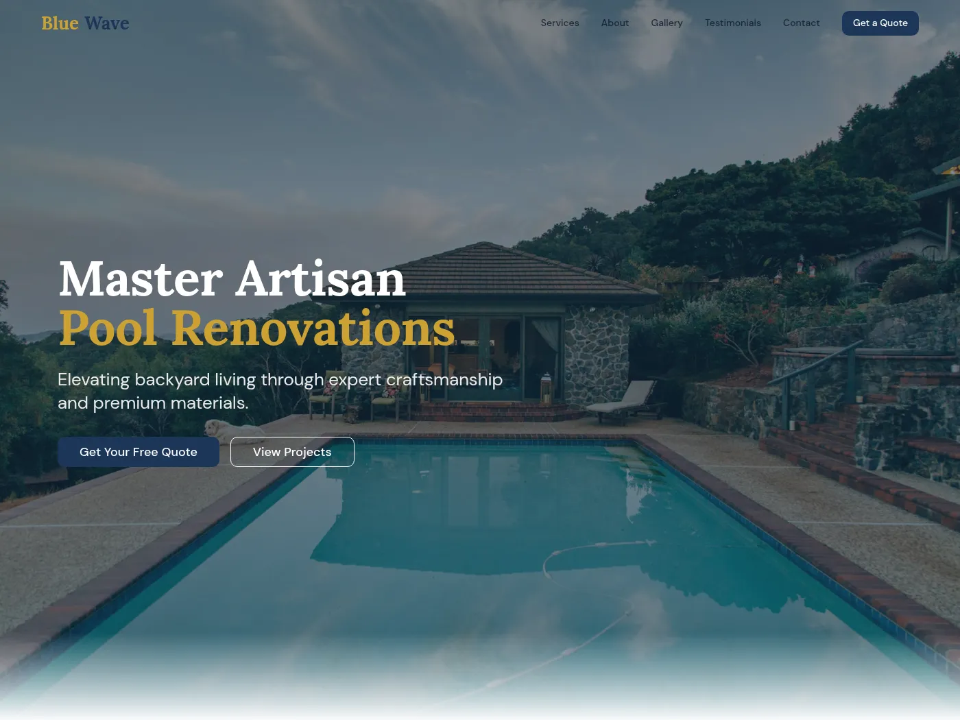 BlueWave Pool Renovations
