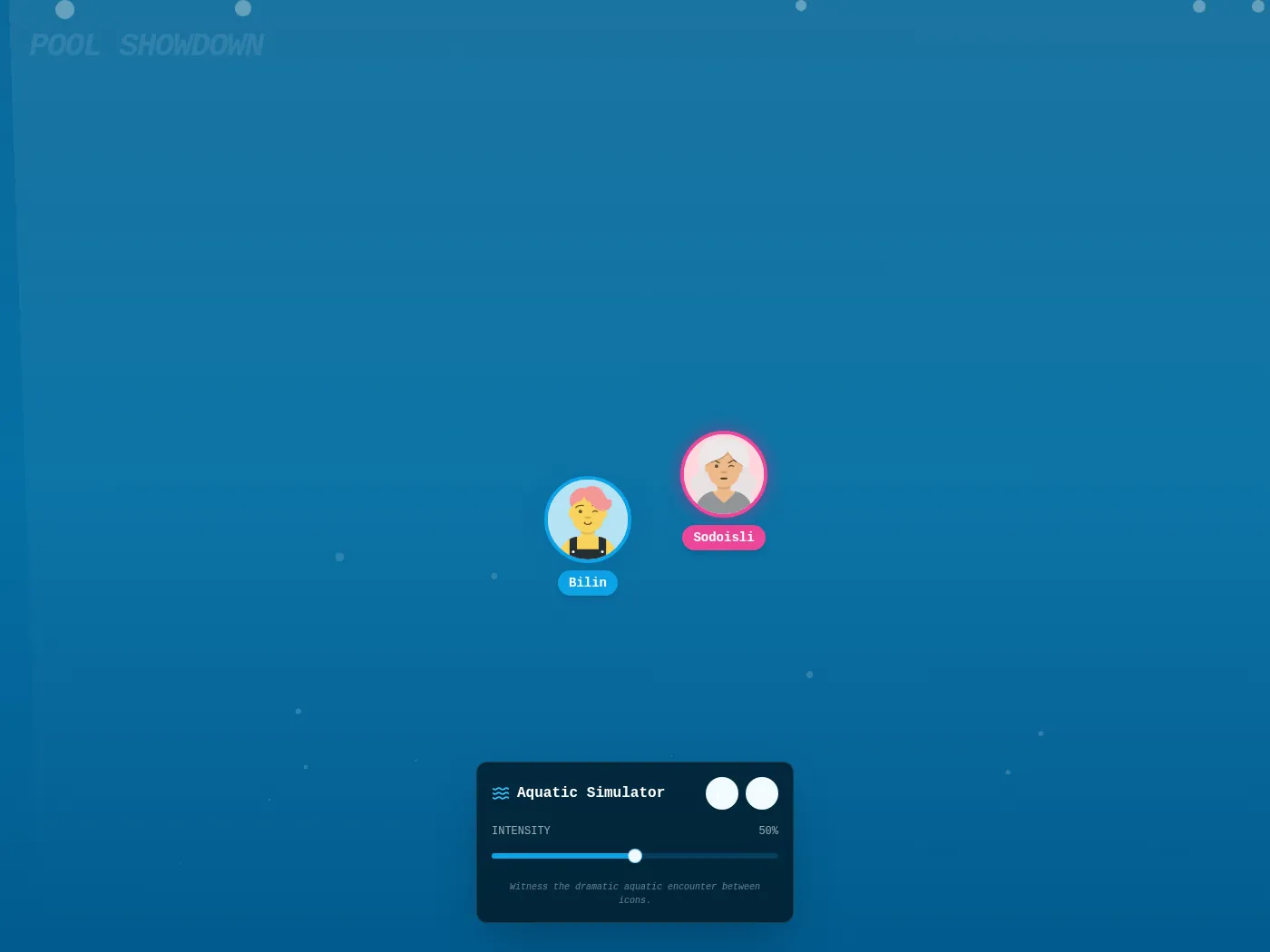 Pool Showdown Simulator