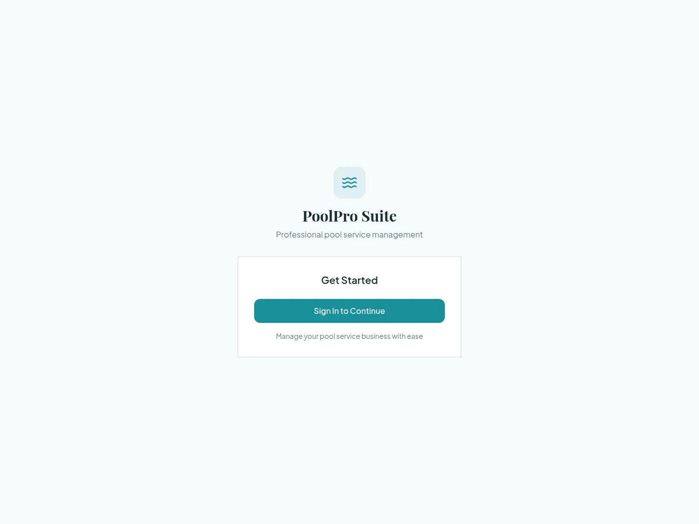 PoolPro Suite