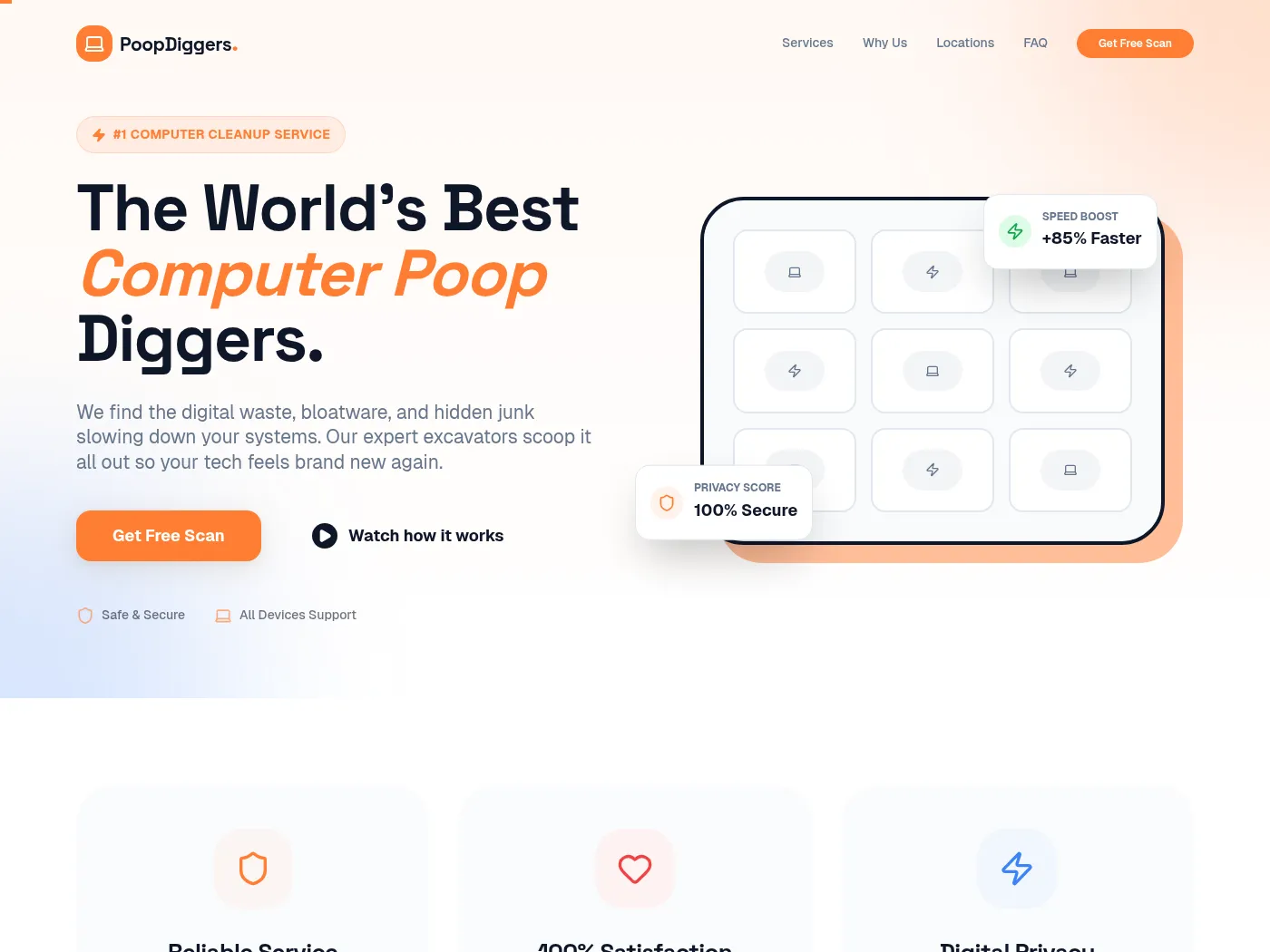 Poop Diggers Explorer