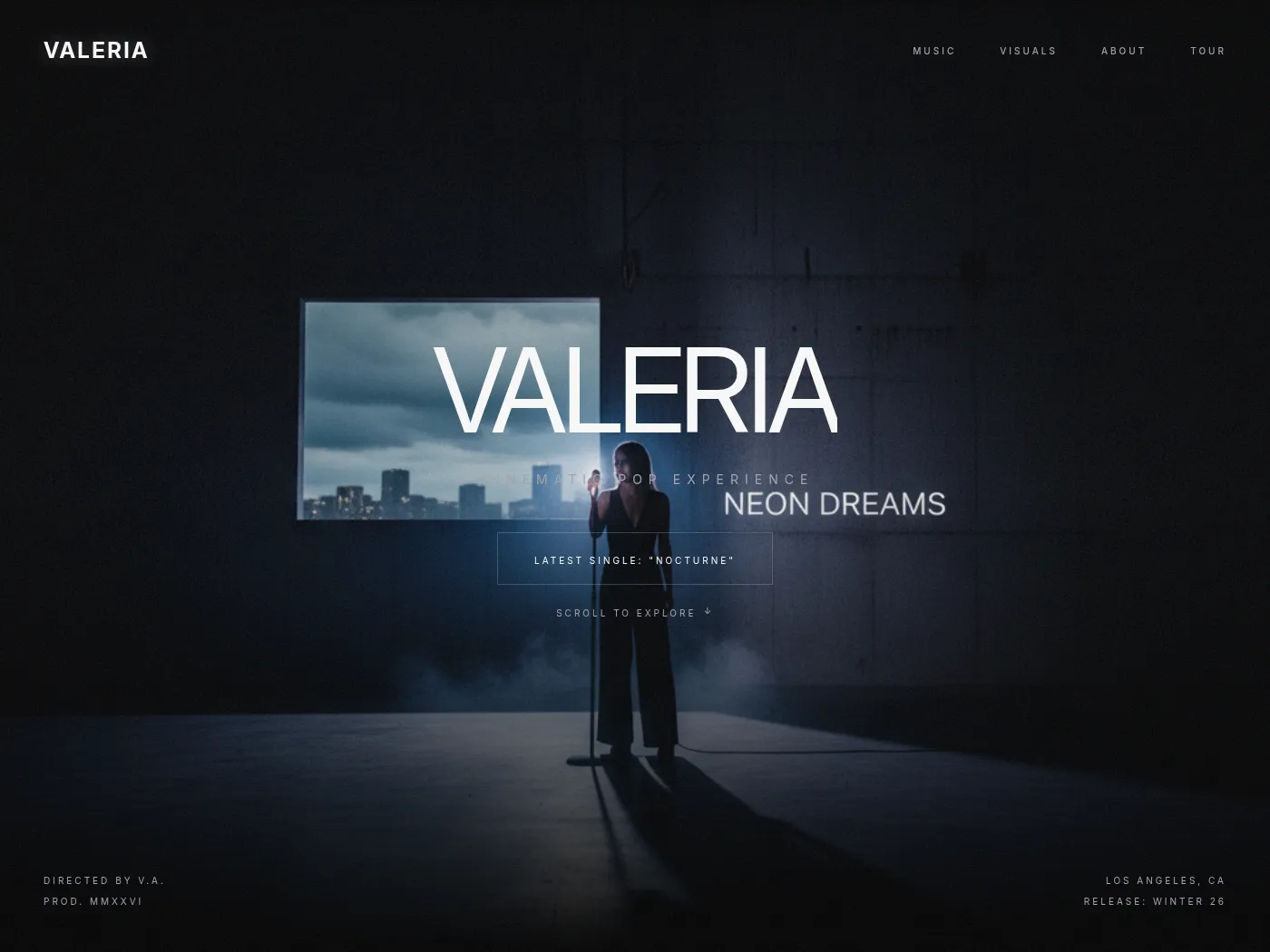 A24 Pop Artist Site