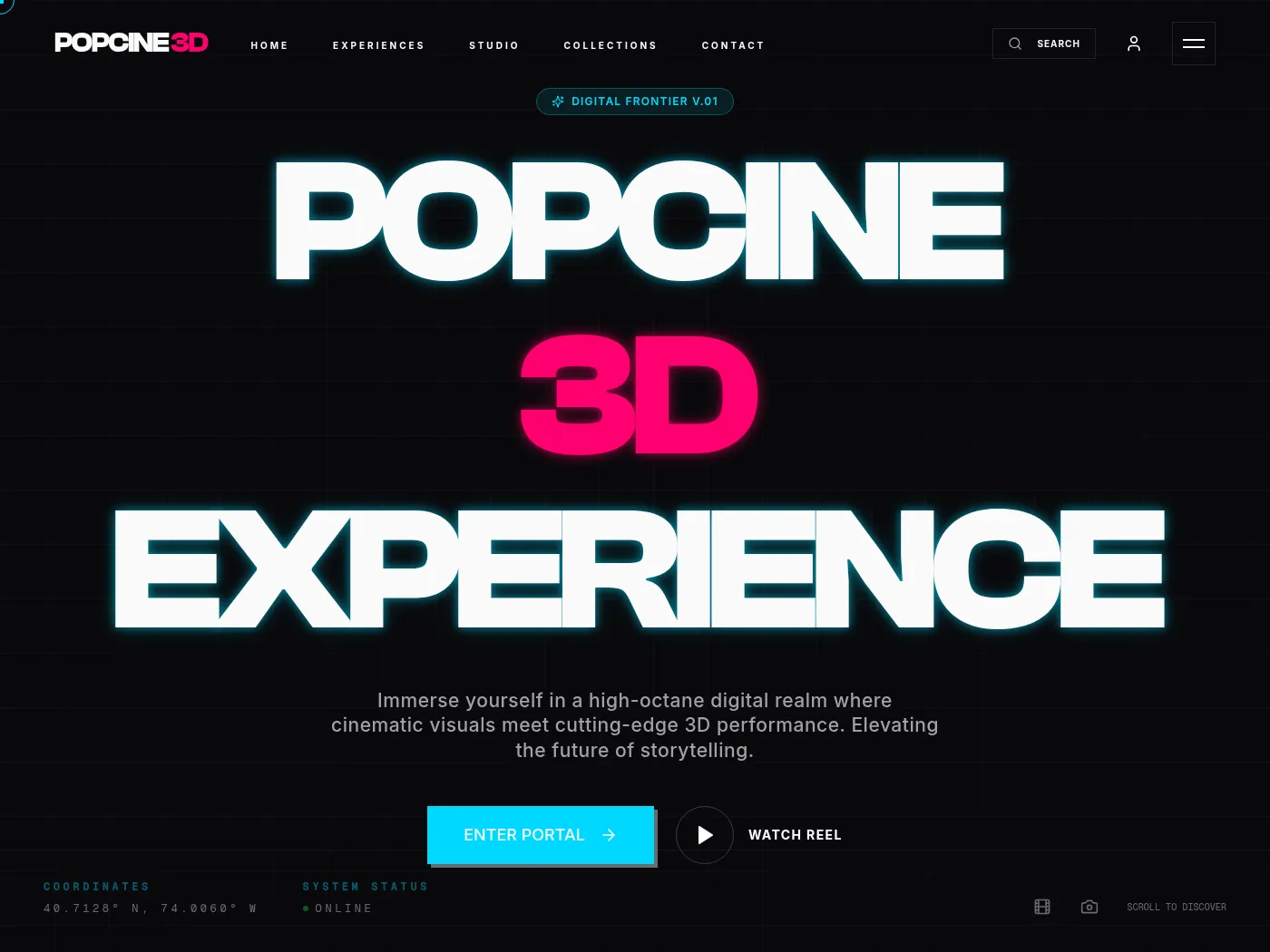 PopCine 3D Experience