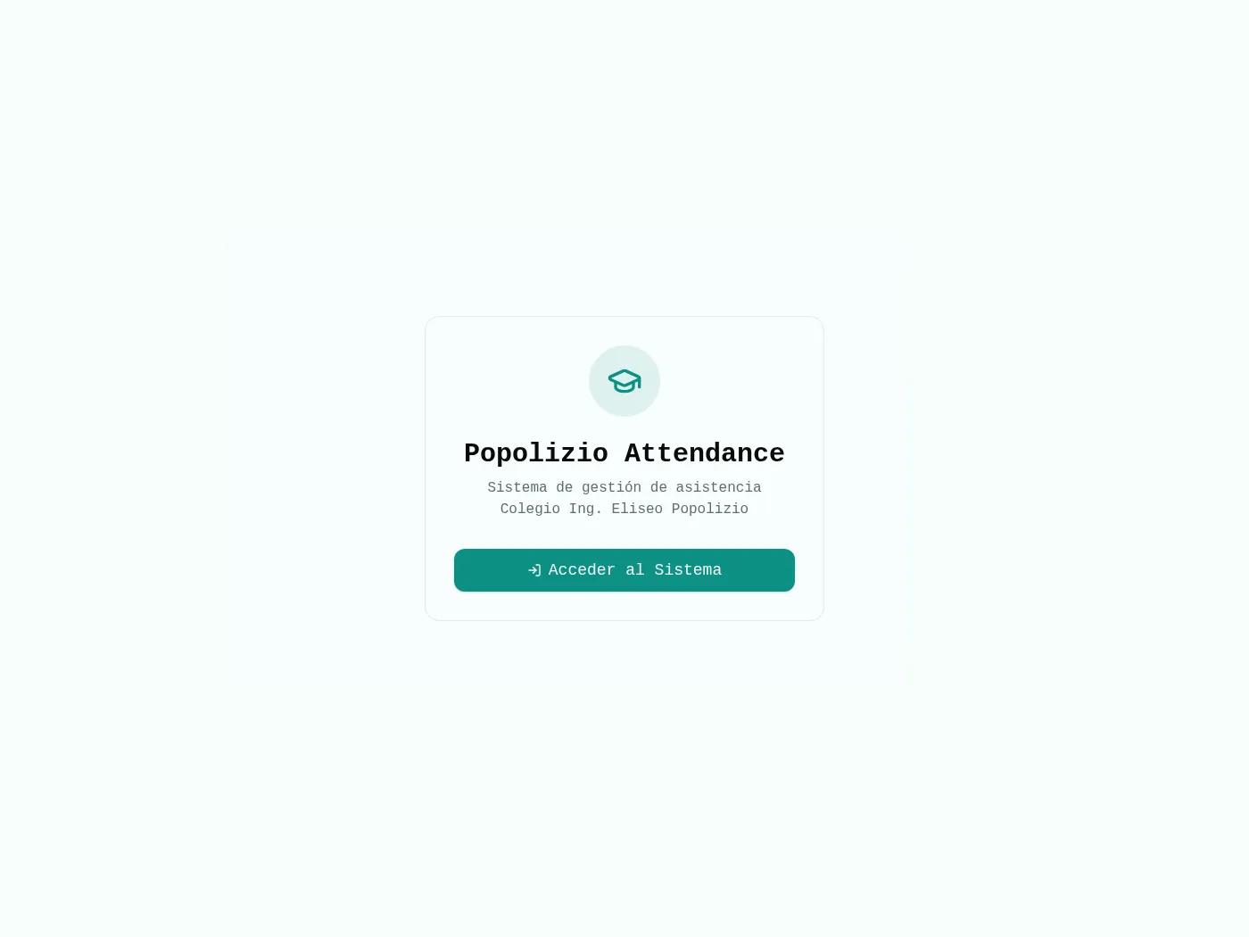 Popolizio Attendance System