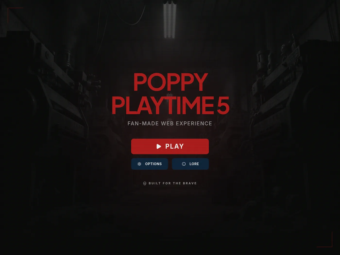 Poppy Playtime 5 Fan Game