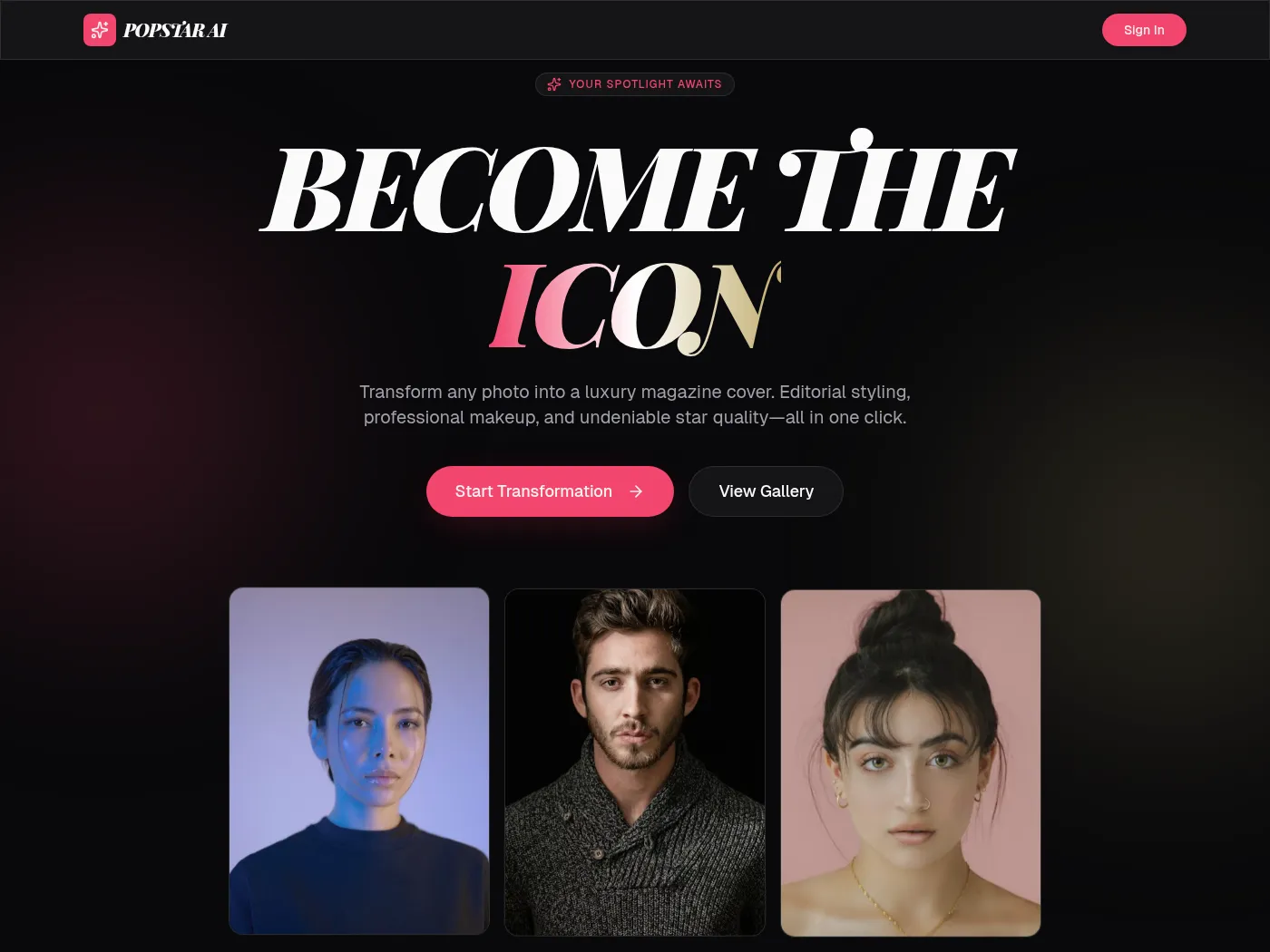 PopStar AI Portrait Maker
