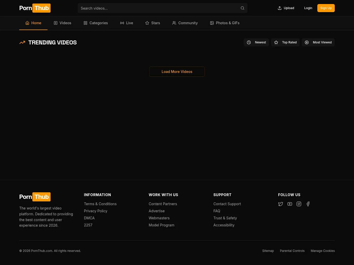 PornThub Video Platform
