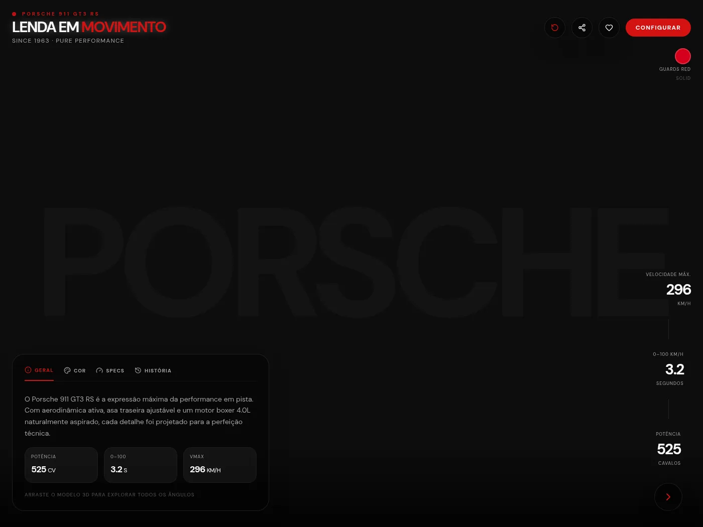 Porsche 911 3D Experience