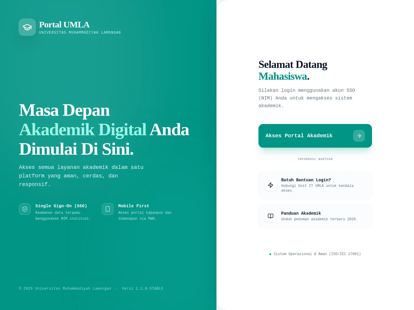 Portal Akademik UMLA
