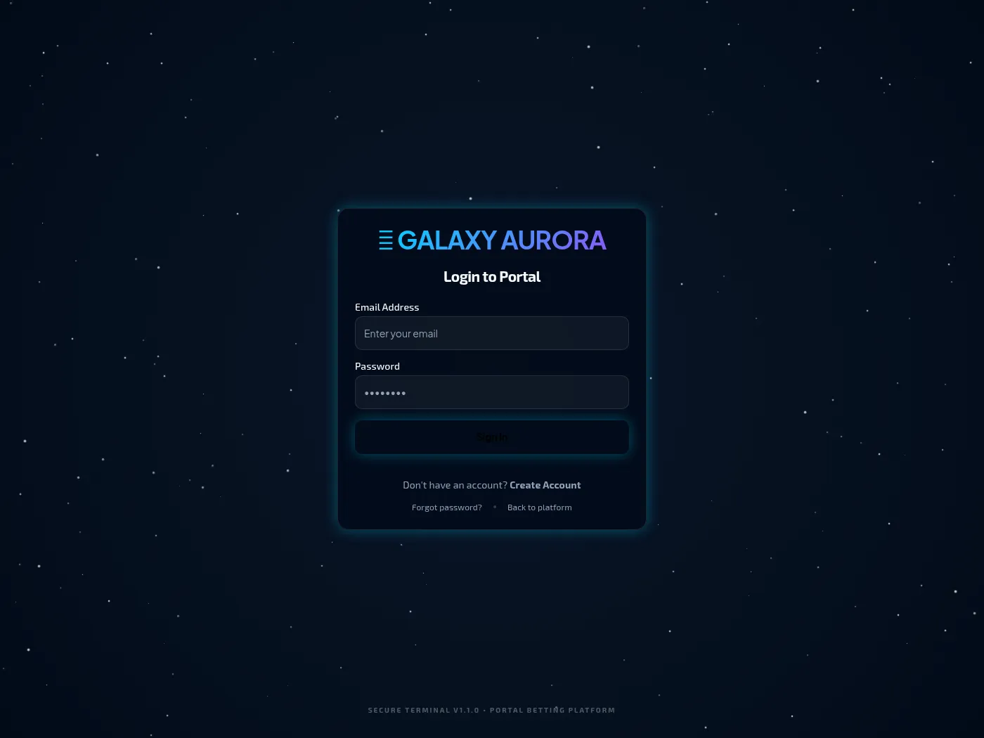 PORTAL Betting Platform
