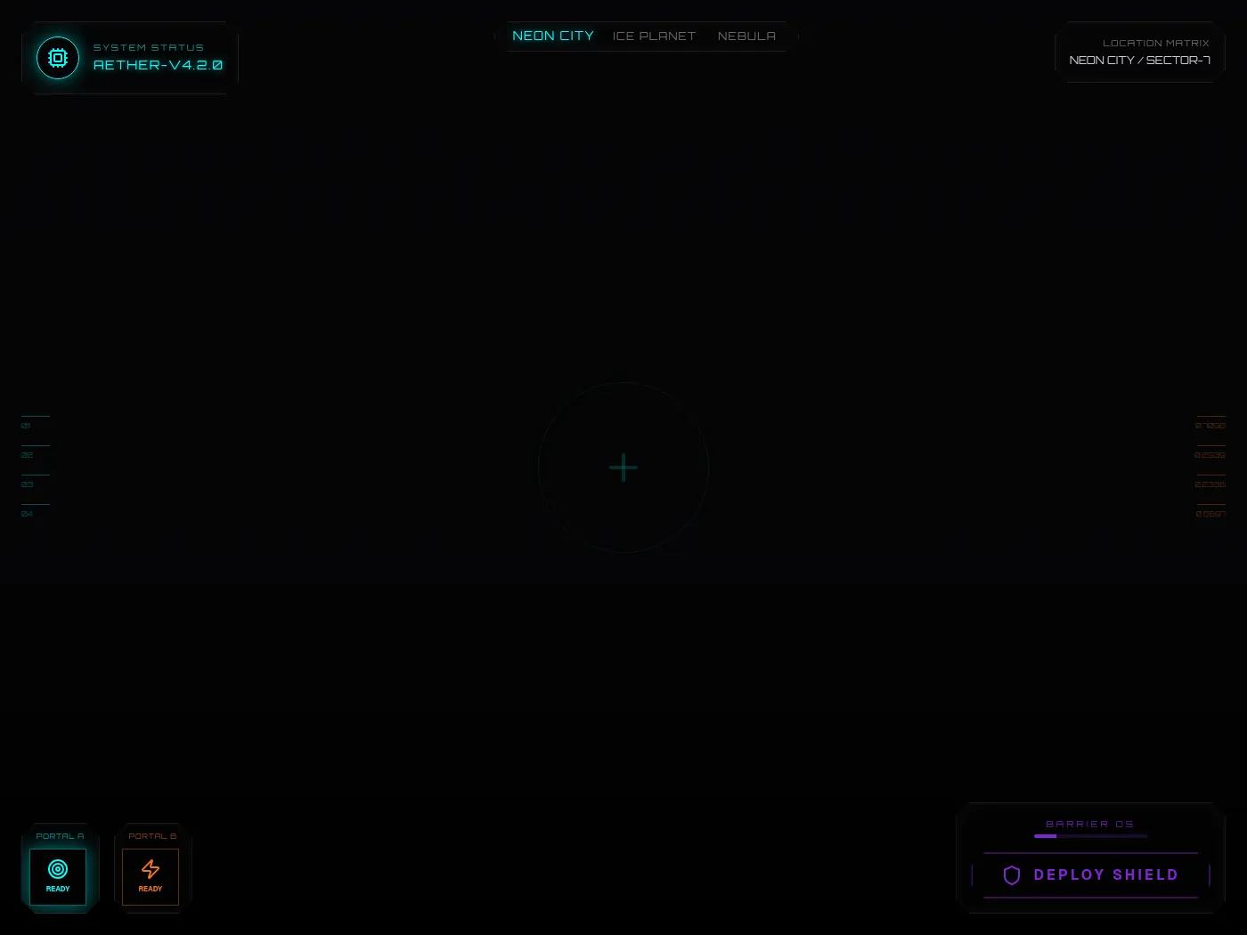 Sci-Fi Portal & Shield