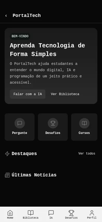 PortalTech Edu Hub