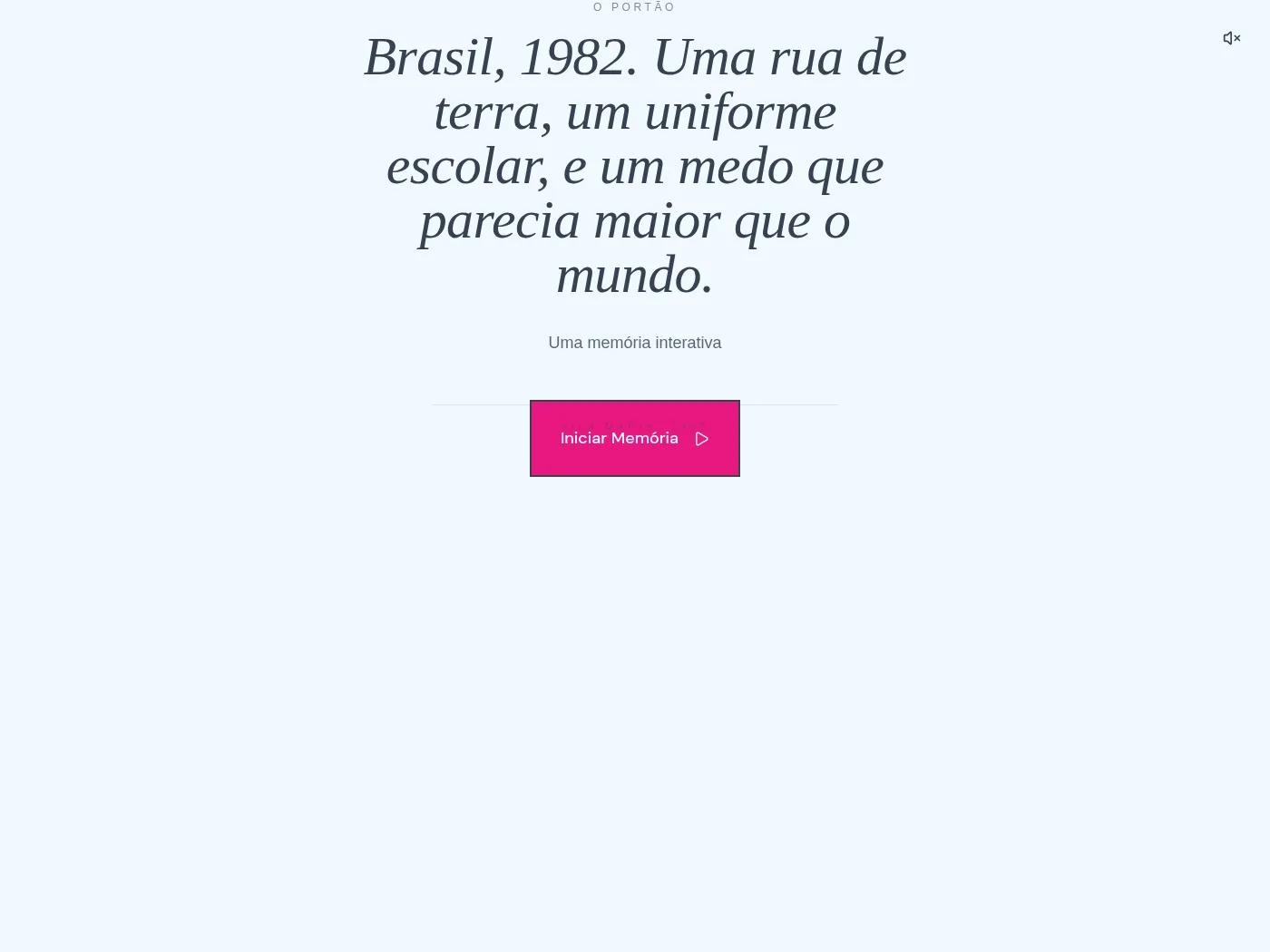 Portão Memoir Web