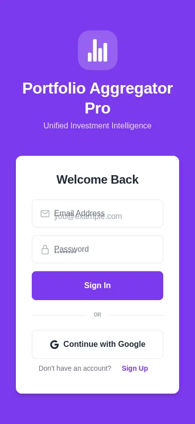Portfolio Aggregator