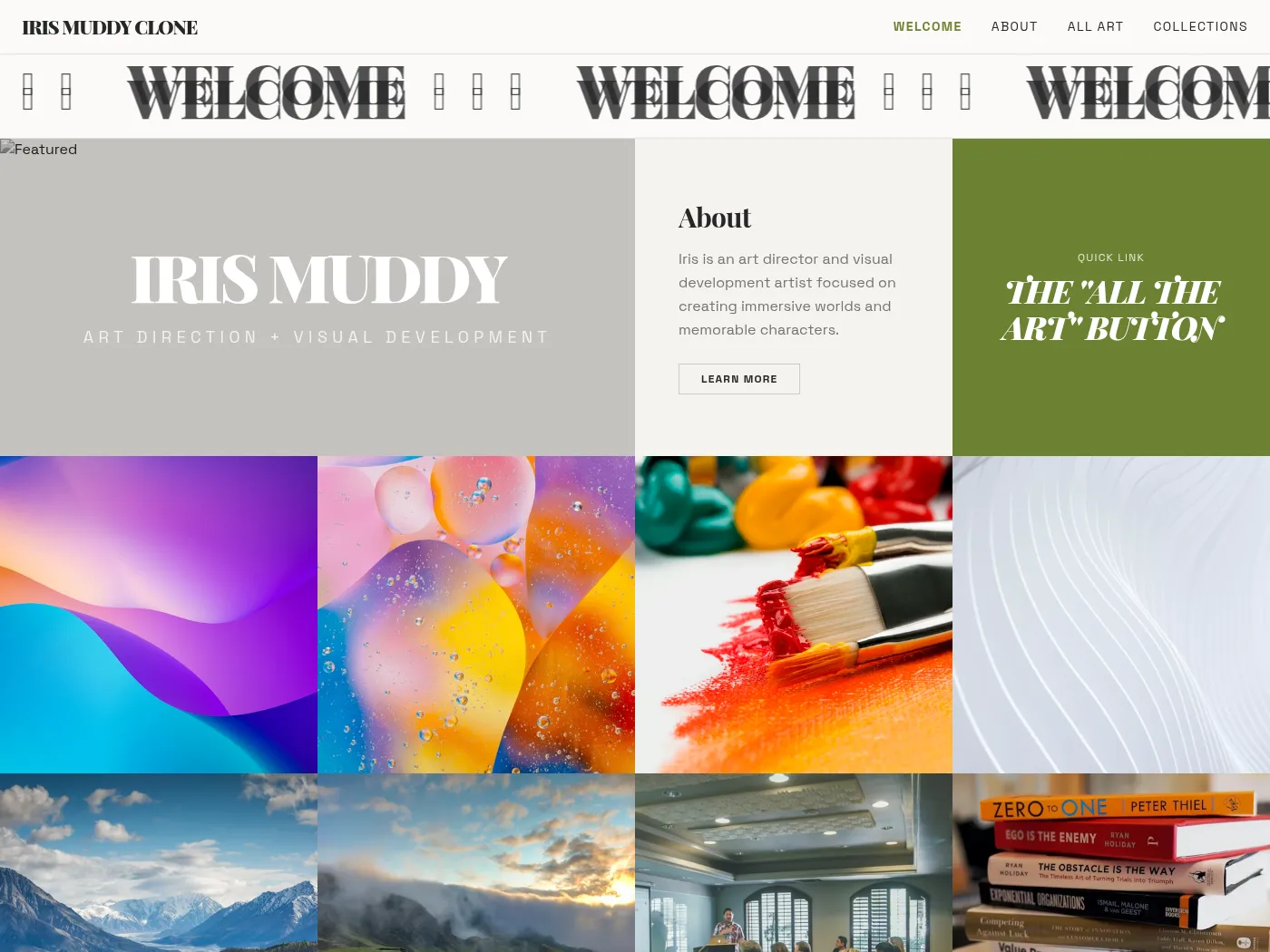 Creative Portfolio Starter
