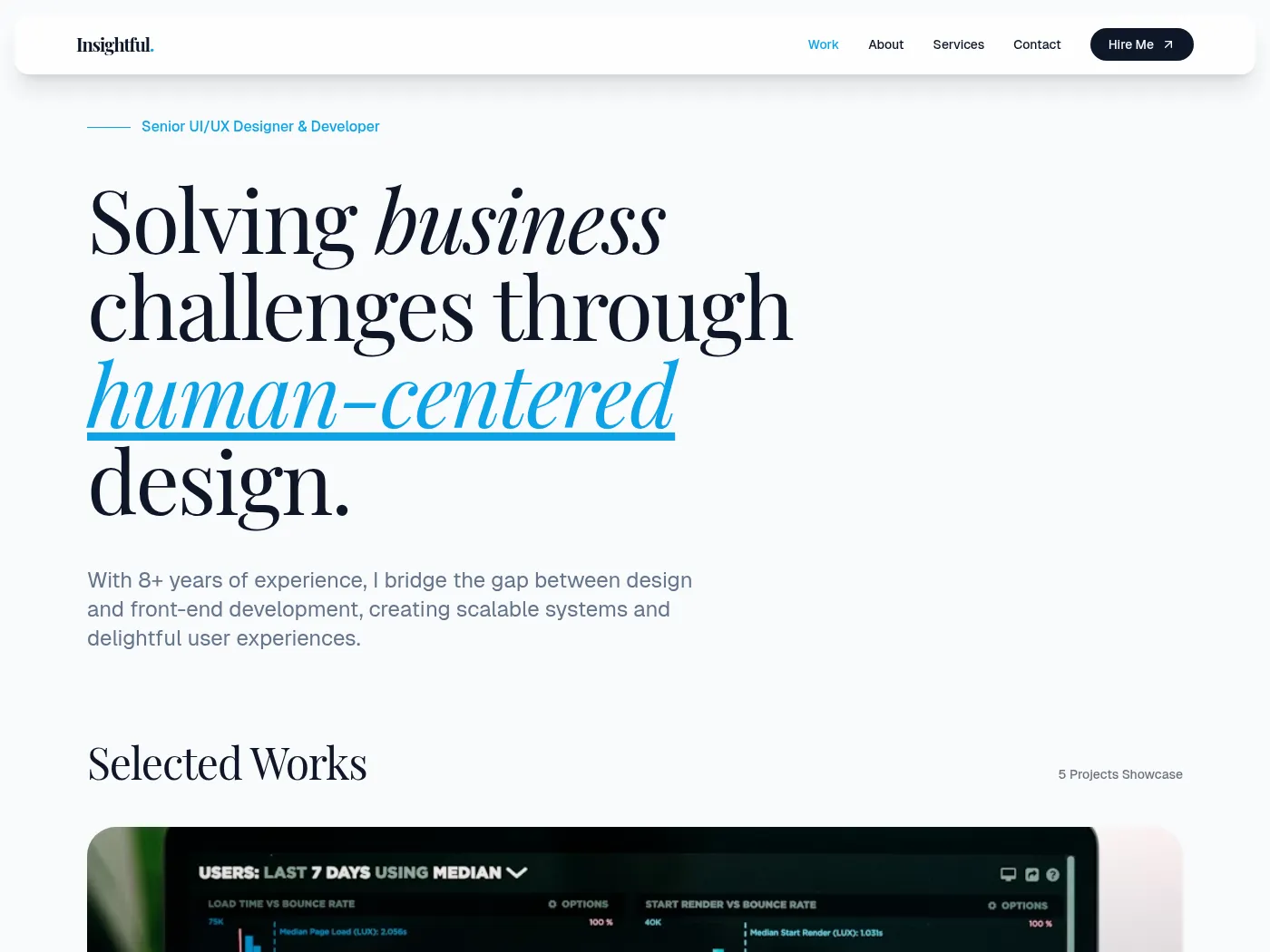 Insightful Portfolio Suite