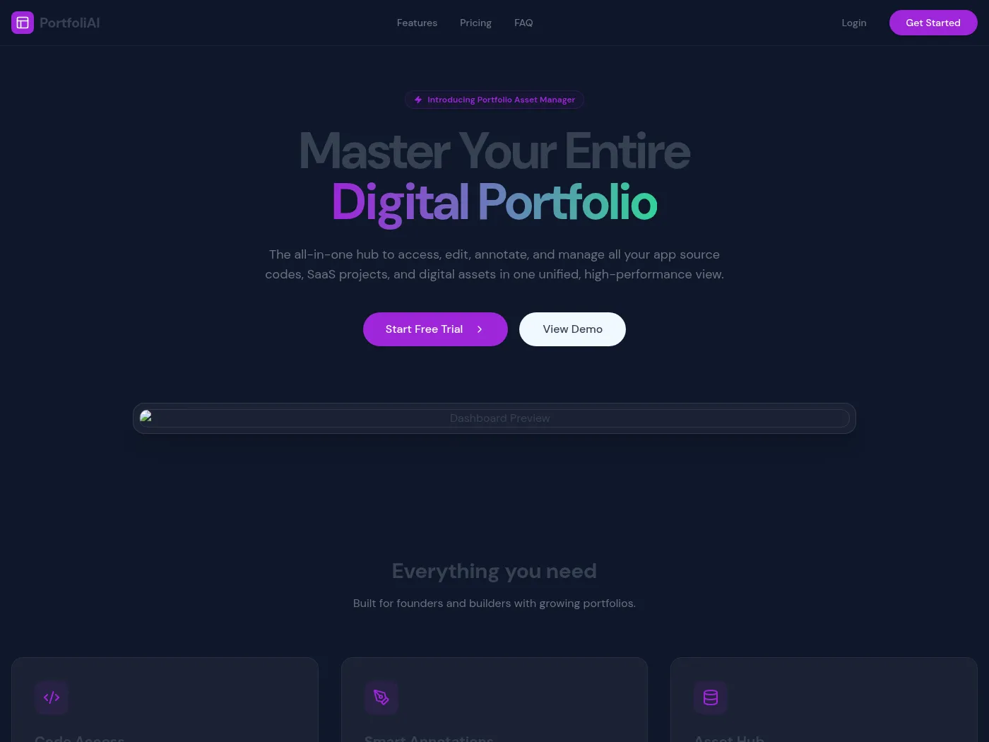 Portfolio Asset Manager