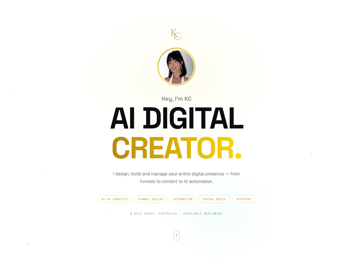 Creative Funnel Page