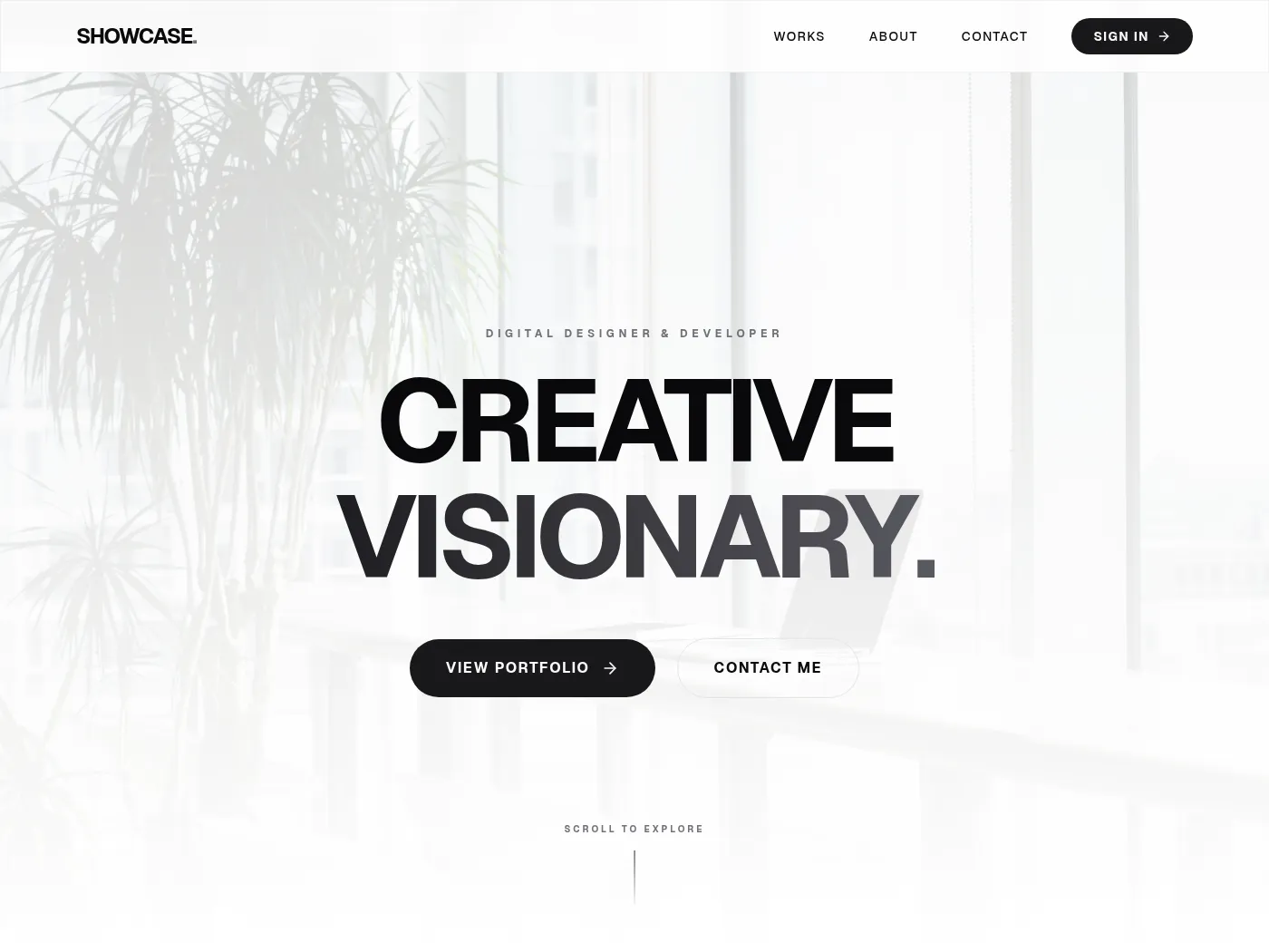 Showcase Gallery Portfolio