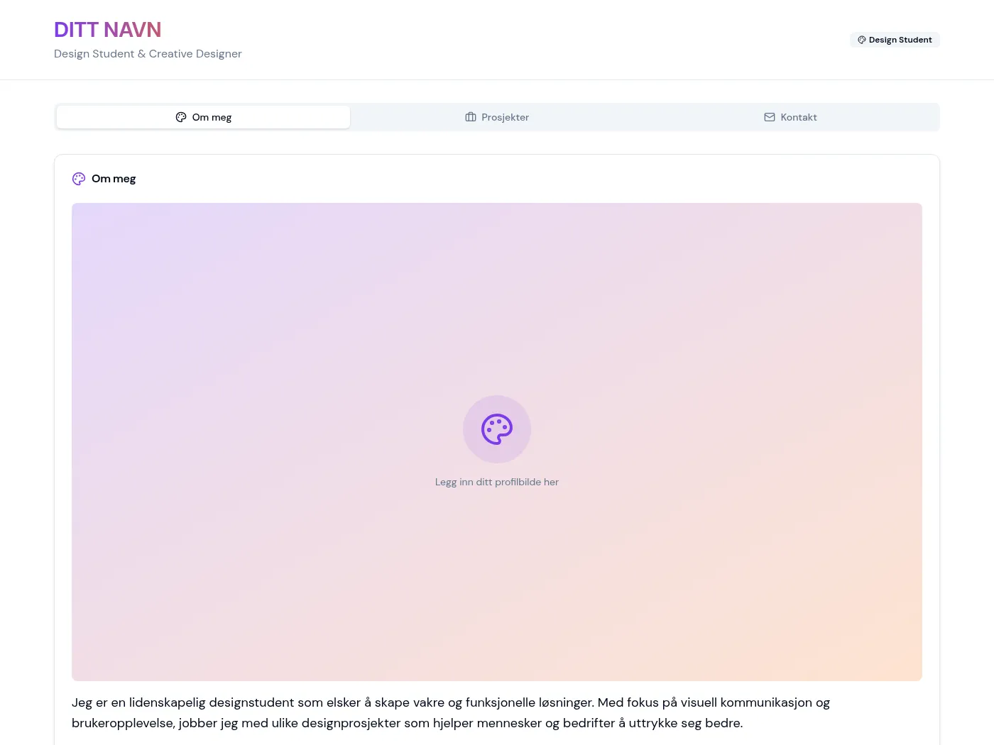 Creative Portfolio Hub