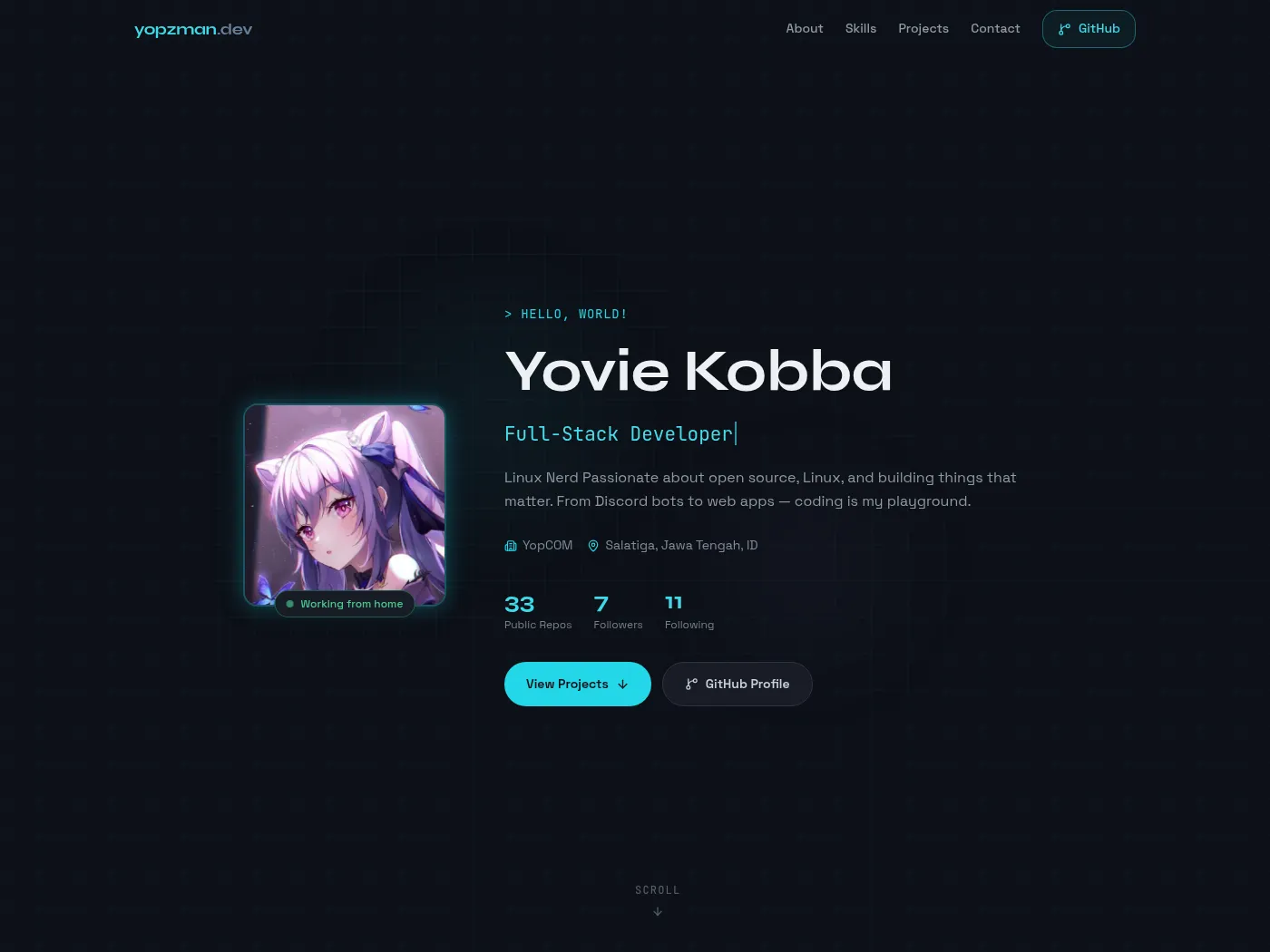 Yopzman Portfolio Hub
