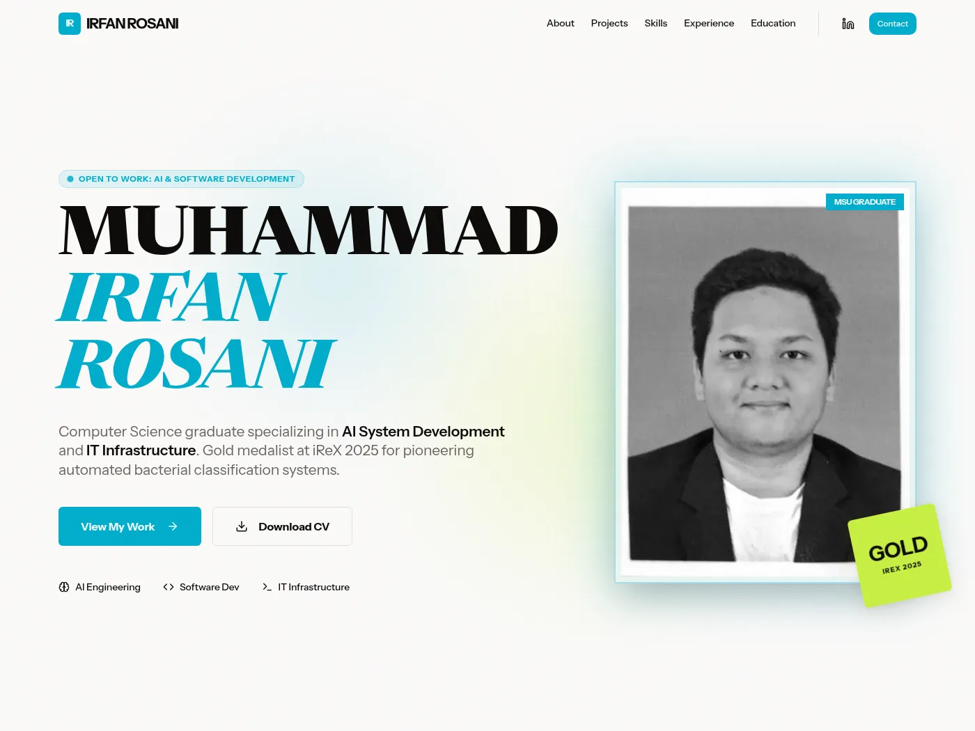 Portfolio Landing Page