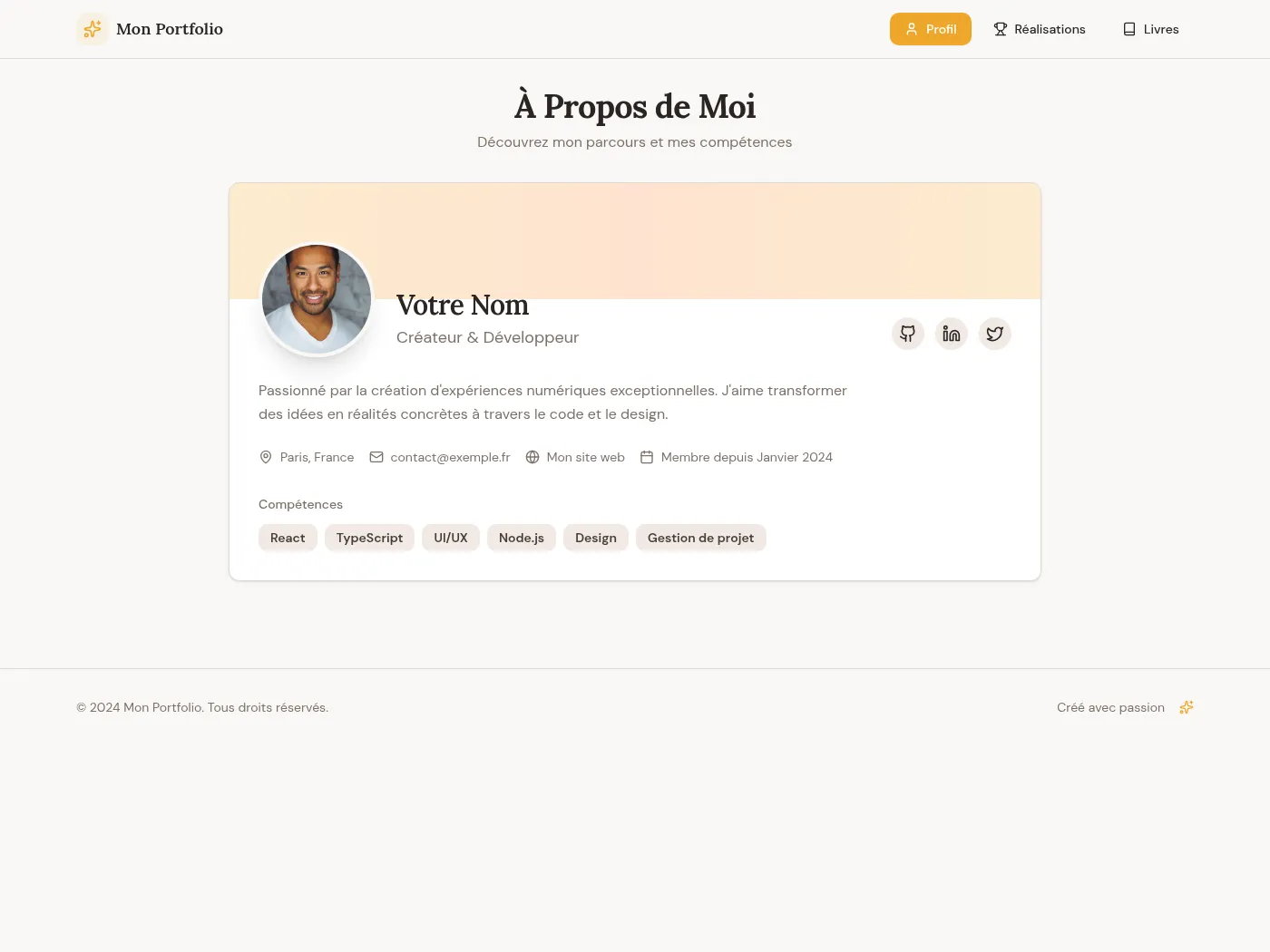 My Portfolio & Library