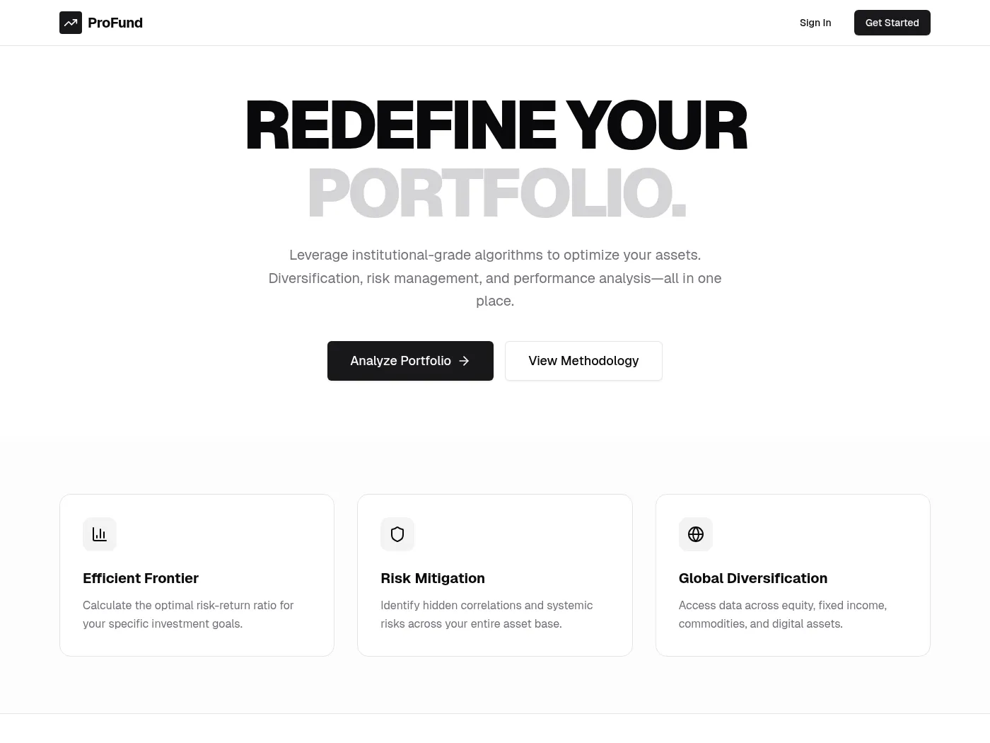 ProFund Optimizer
