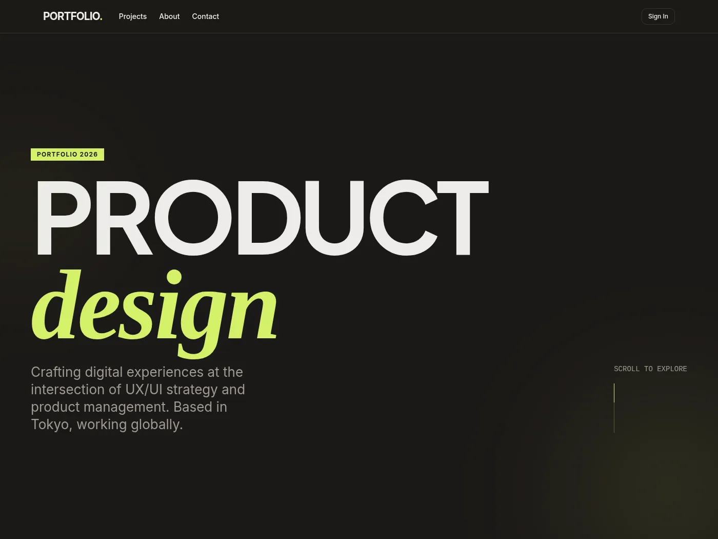 Showcase Portfolio Portal