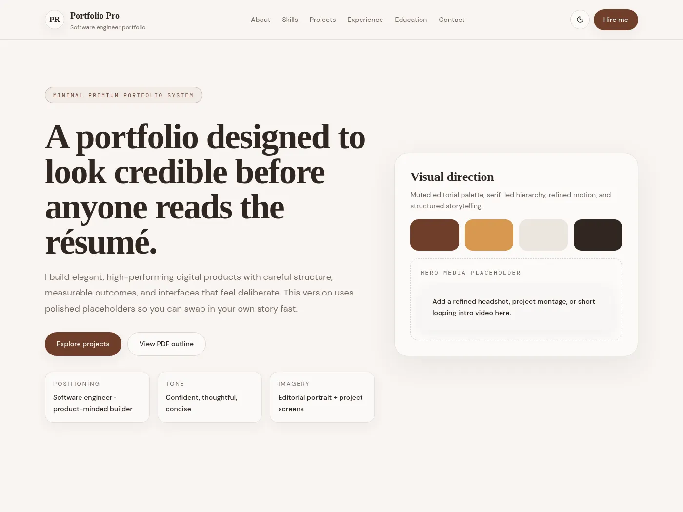 Portfolio Pro