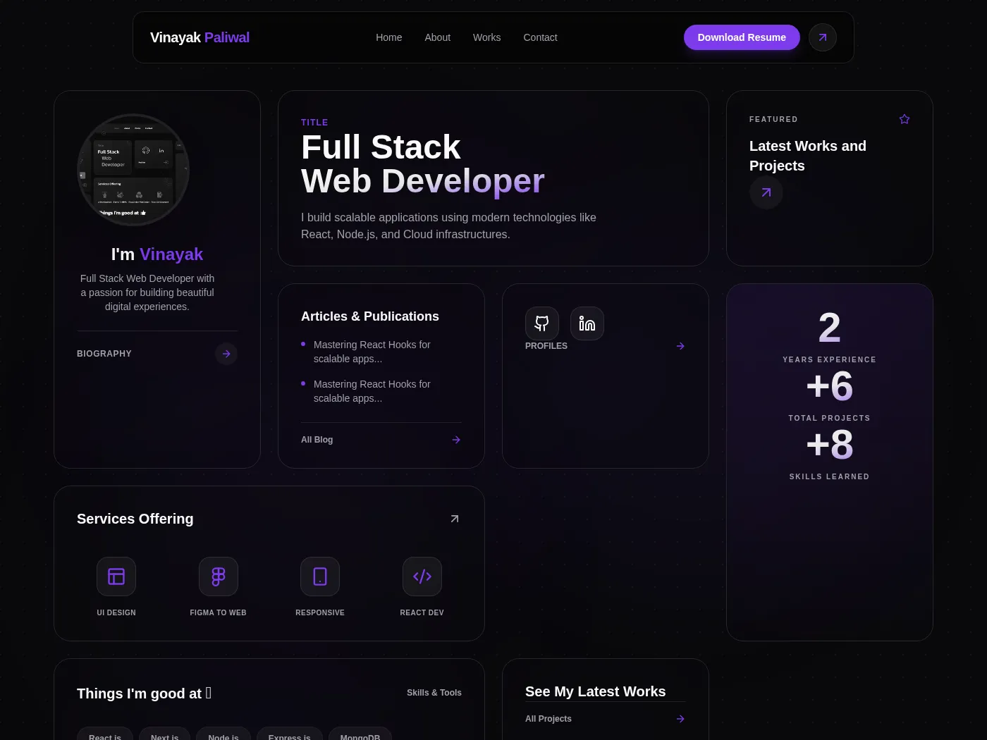 Portfolio Pro Web