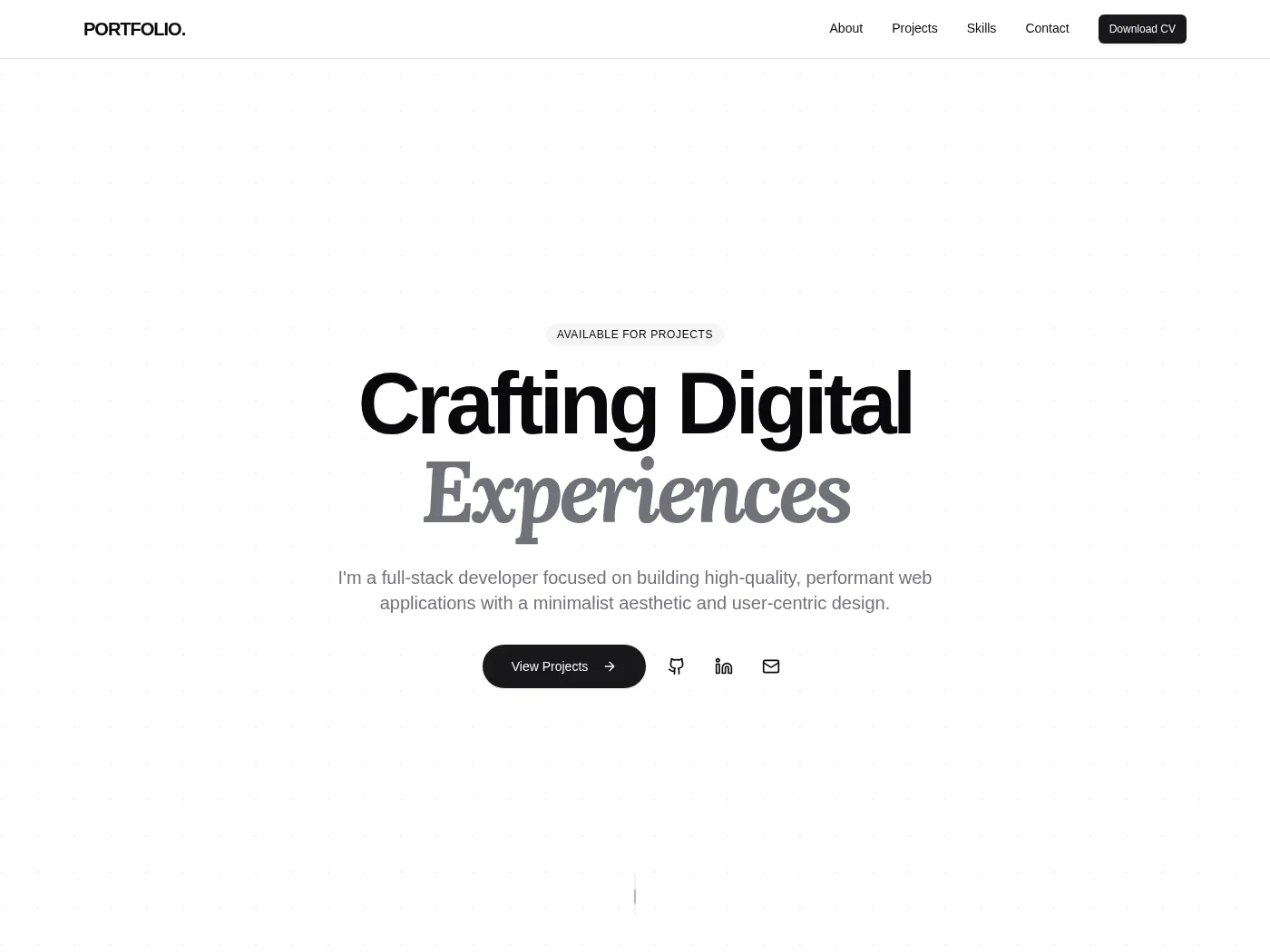 Portfolio Profile Site