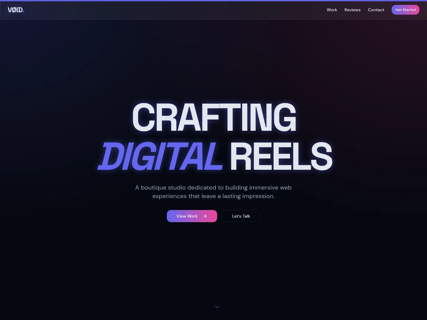 Portfolio Showreel