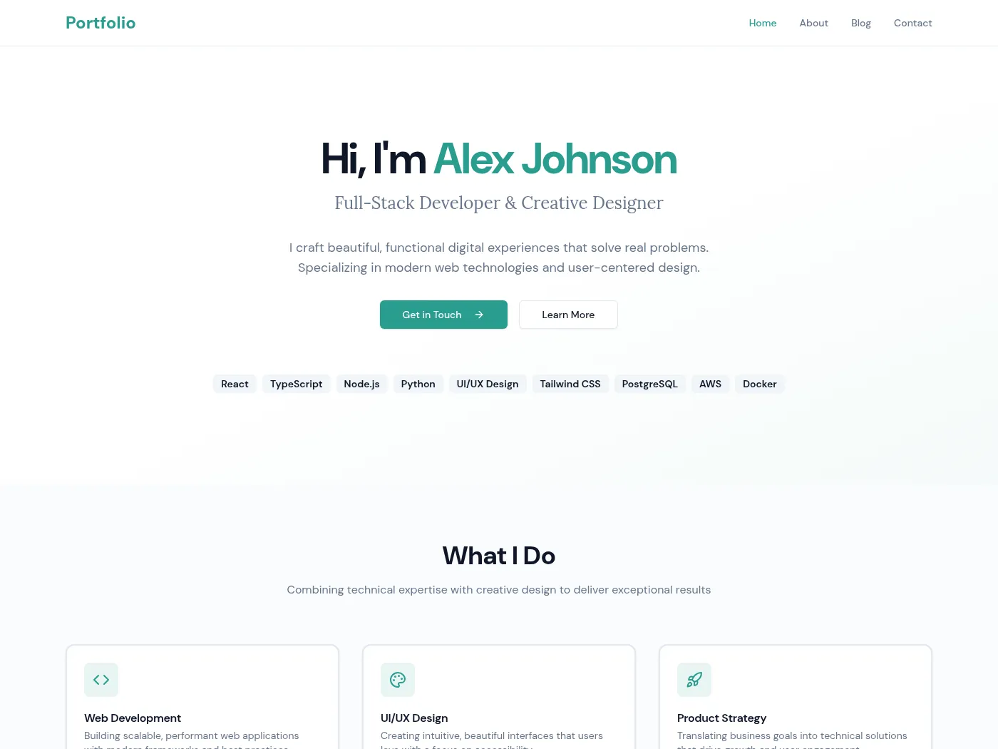 ShowcaseMe Portfolio