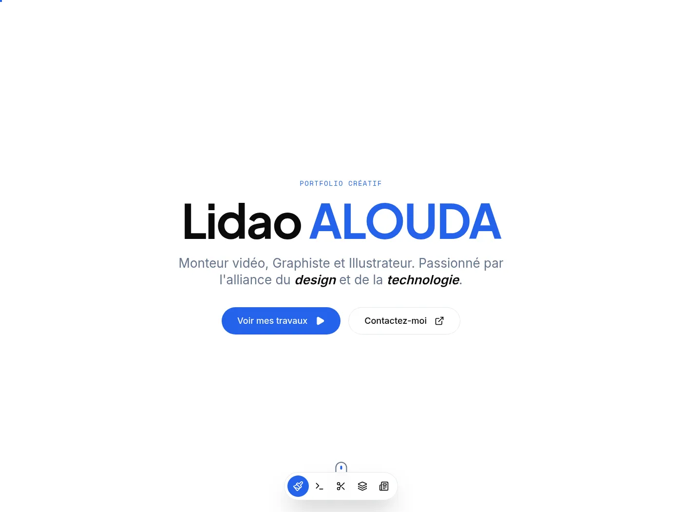 Colorful Portfolio Creator