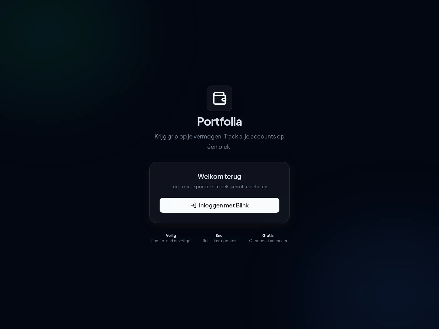 Portfolio Status Tracker