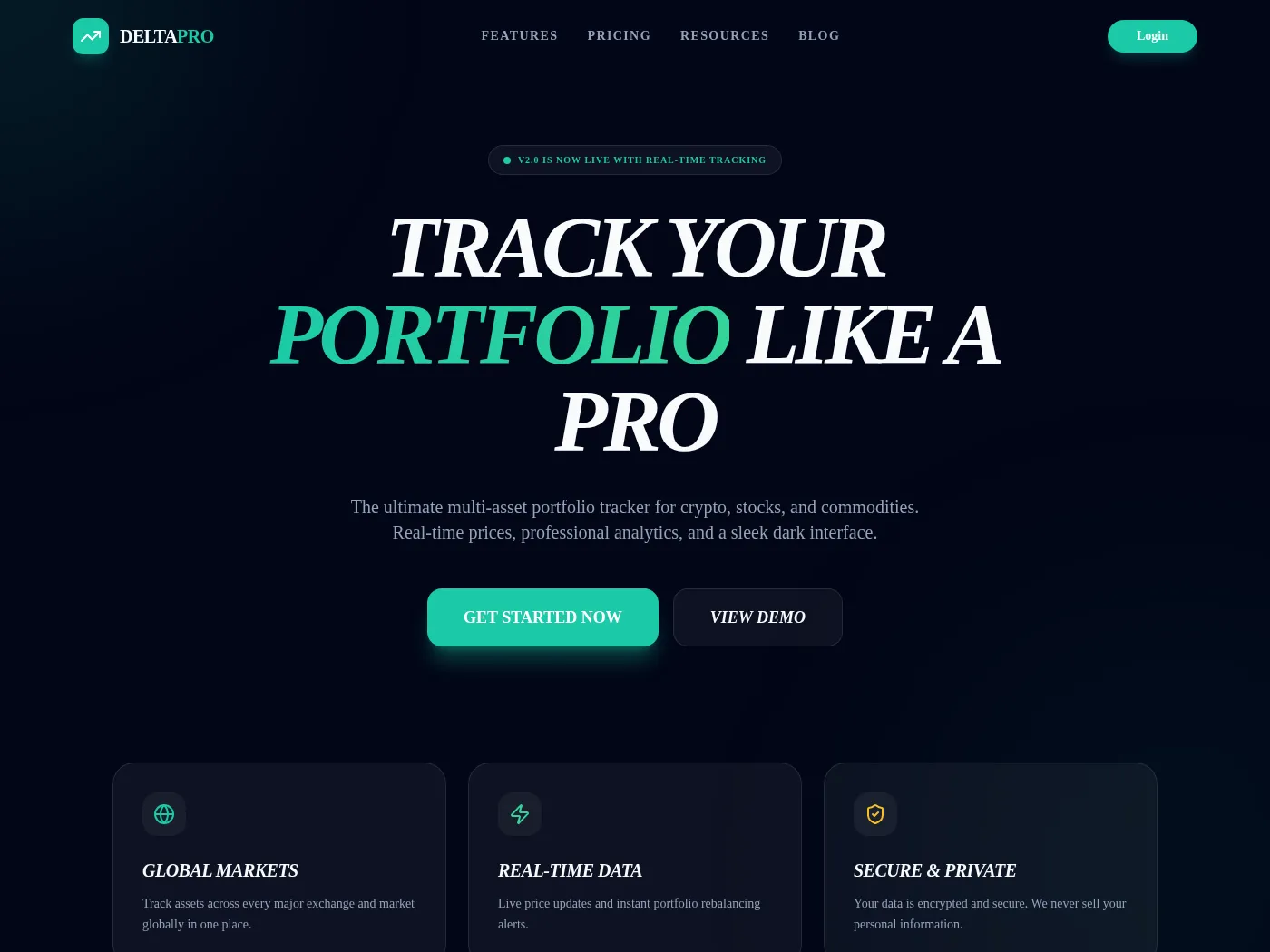 Portfolio Tracker Pro