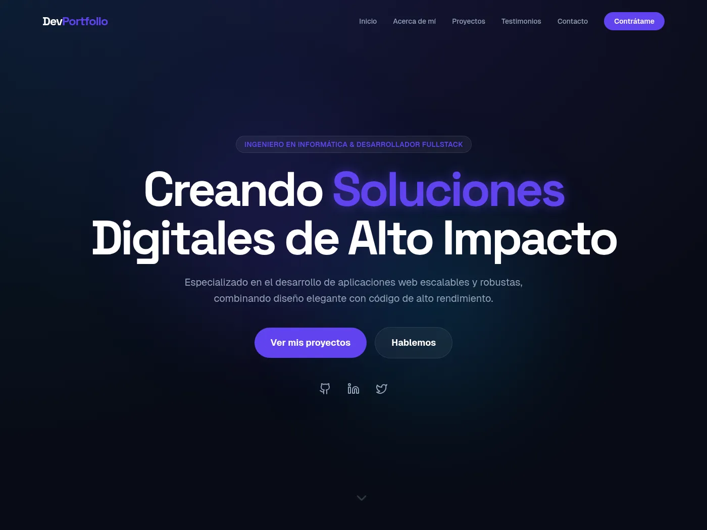 Ingeniero Portfolio
