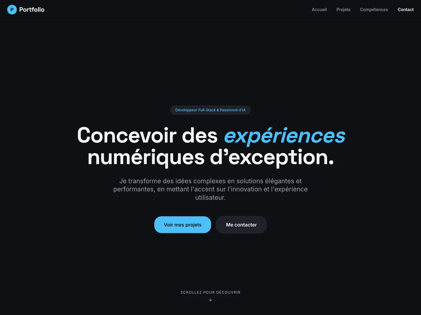 Portfolio Web Showcase